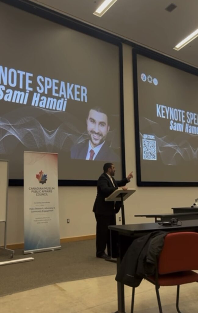 Sami Hamdi Responds to Claims About His Palestine Speaking Tour ...